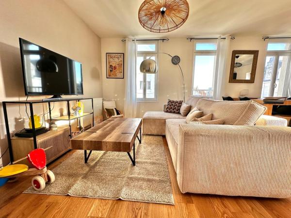 Duplex Familial Lumineux , Plage à Deux Pas - Berck