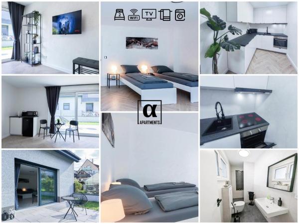 Alfa Stuttgart Doppelzimmer Teeküche Porsche Bosch L Gemeinschaftsbad Wifi Smarttv L Terrasse L Double Room With Kitchenette And Shared Bathroom L Terrace Bs21a4 - Stuttgart Central Station