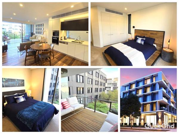 Swanky 2 Bed Apt With Parking - Easy City Access - Sydney