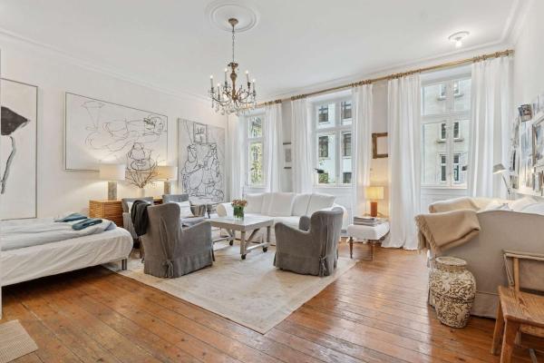 Spacious Apartment In The Heart Of Copenhagen With Balcony - Copenhague