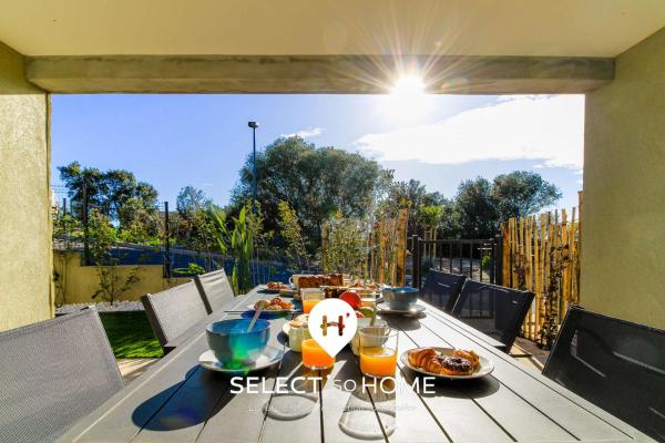 Select'sohome - Appartement Pour 6 Personnes Dans Une Résidence Neuve Avec Piscine - Grande Terrasse, Parking Privé Et Plancha ! - Capnat-a01 - Bormes-les-Mimosas