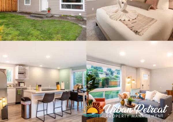 Modern 5br 3ba Remodeled Home With Bbq Backyard - Aeropuerto de Seattle-Tacoma (SEA)