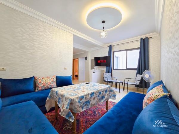 2 Stylish Rooms - Beach Nearby - Comfy Balcony - Agadir