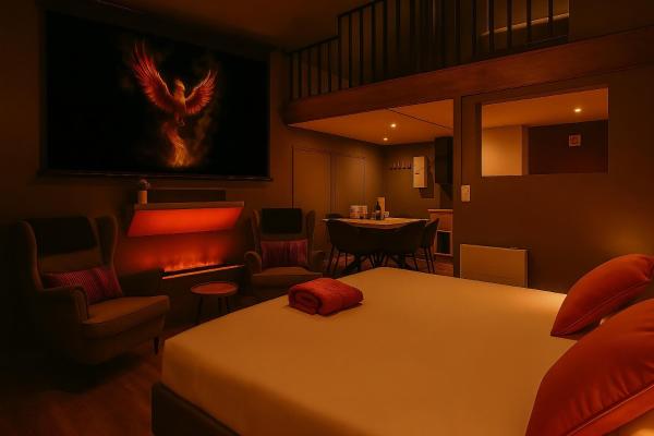 Suite Phoenix Avec Cheminée, Terrasse Et Videoprojecteur - Angoulême
