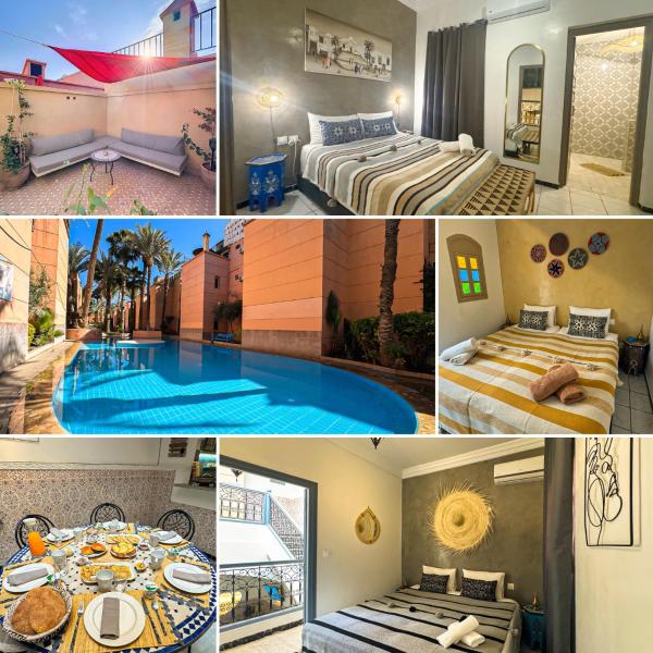 Riad Beldi Chic Un Séjour Authentique Proche Médina - Marrakech
