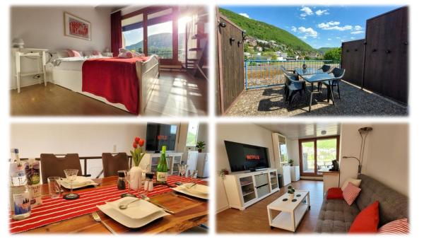 Gemütliche Maisonette Mit Dachterrasse Und Weitblick - Metzingen