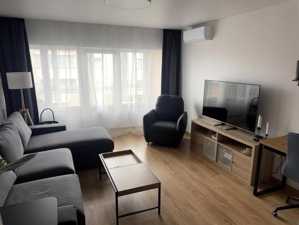 Newly Furnished Studio Apartment With Balcony In Central Druskininkai - Belarus