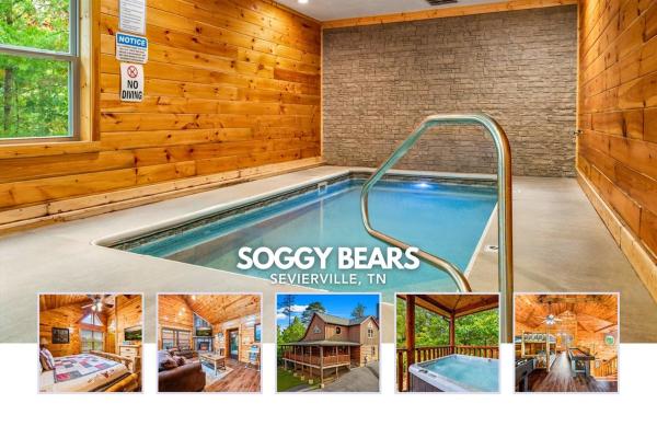Soggy Bears- Indoor Pool, Hot Tub, Views - Pigeon Forge, TN