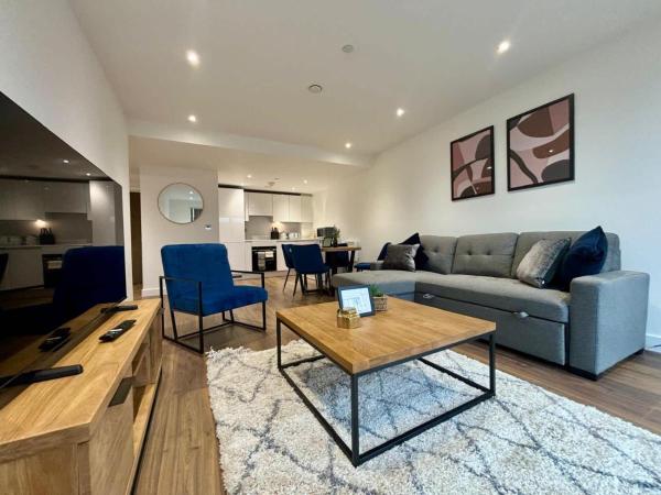 Modern 1 Bed Apartment, The Grand Exchange - Wokingham
