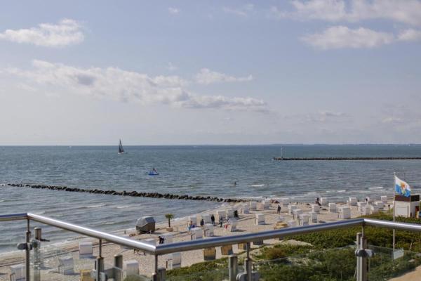 Inselblume 23 - Ferienwohnung Mit 2 Balkonen Und Meerblick - Klausdorf