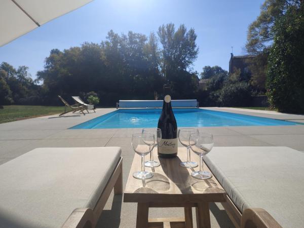 Séjour D'exception Au Moulin De La Vernède Avec Piscine, Ruisseau, Climatisation Et Parking - Carcassonne