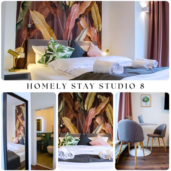 Homely Stay Studio 8 - Relaxed Self-check-in Room In Munich - 15 Min From Oktoberfest - Ismaning