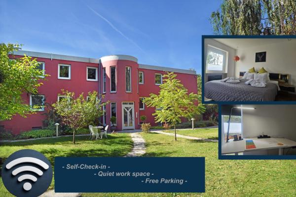 Residence Moai - Business Travel- Kostenloser Parkplatz, Wlan, Waschtrockner, Smart Tv, Qbo Essential, Ergonomischer Schreibtisch - Erlangen