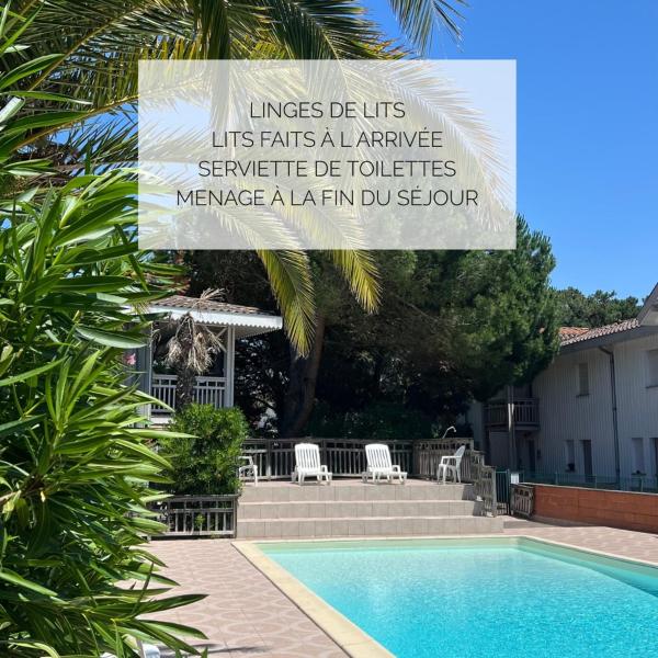 Joli Duplex 5 Pers Avec Piscine - Cap Ferret - Pyla sur Mer