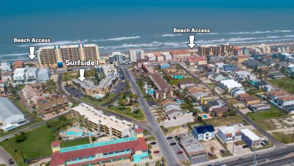 Near Beach Updated Pool & Hot Tub - South Padre Island