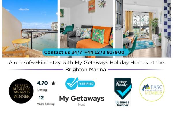 On The Water 6 With Free Parking By My Getaways - Brighton Marina