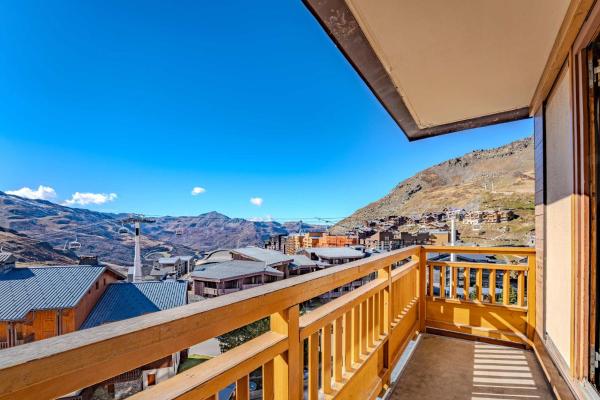 Ski View 1br And Bunks With Balcony In Val Thorens Centre - Les Menuires
