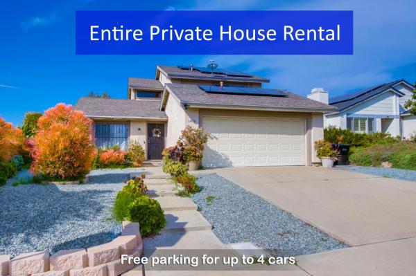 Entire Private 4br - 3bth, Big Yard, Garage, King Bed, Crib, Available Now - Chula Vista, CA