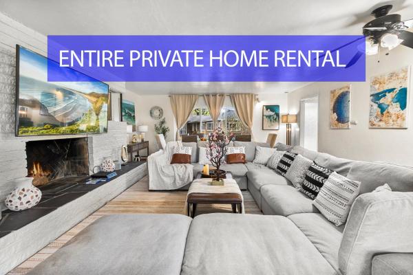 Entire Private 4-br Home, Spacious, Lux King Bed, Ranch Style, Prime Area, Available Now - Lakeside, CA