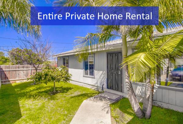 Entire Private Home With 3 Bedrooms 2 Bathrooms, Ranch Style W Gated Yard Near Beach, Available Now - Imperial Beach, CA