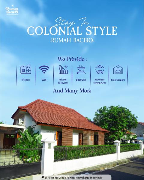 The Collony House Of Baciro - Indonesia