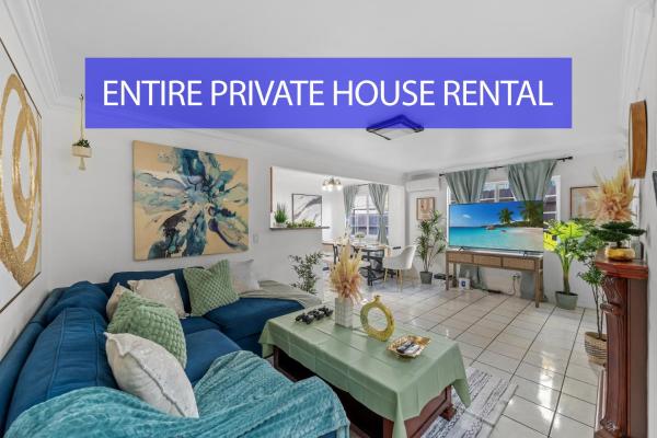 Entire Private 4-bedroom W Garage & Gated Yard, Near San Diego Gaslamp, Beach, Available Now - Baja California