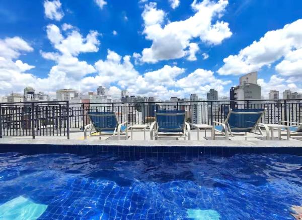 Hello Higienopolis, Piscina, Cama Macia A 8 Min Do Metro - São Paulo