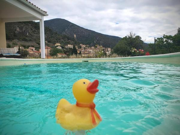 La Vie En Rose, Villa With A View - Bédarieux
