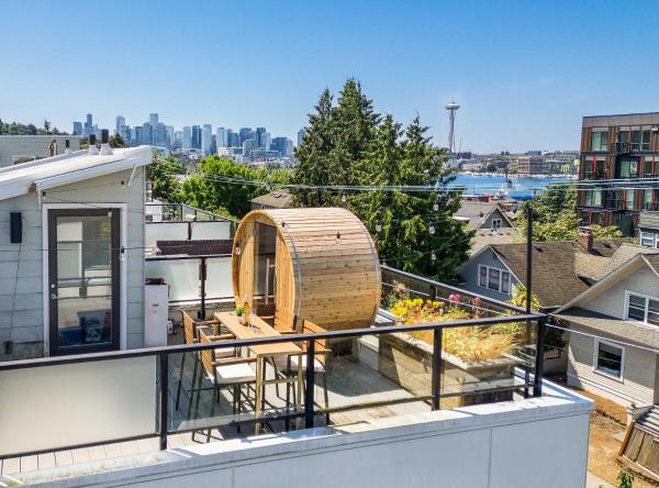 Eastlake Gem Rooftop Sauna & Lake View 3min Slu - Seattle, WA