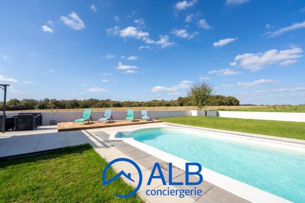 La Villa Océane, Familiale & Piscine Privée - Guidel