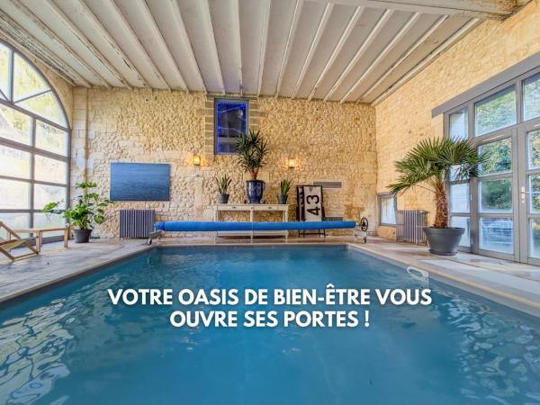 Manoir Xv Et Grange Avec Piscine Chauffée Privée - France