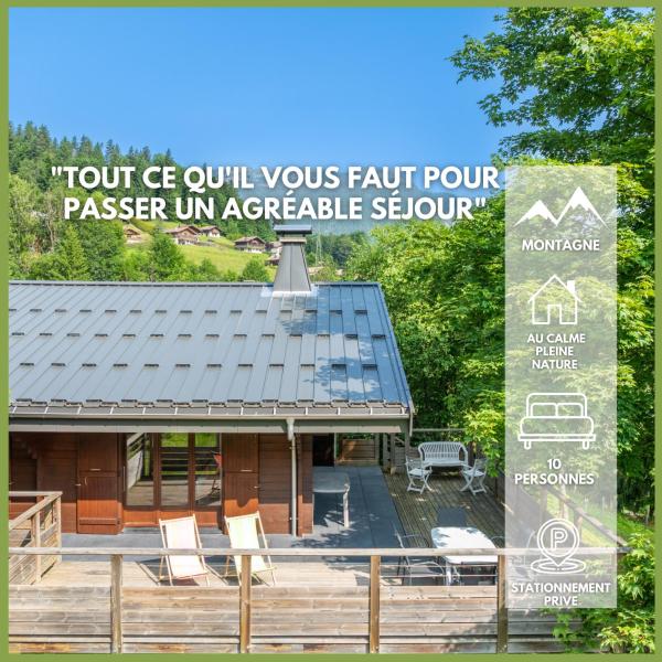 Proche De La Clusaz, Grand Chalet Familial, Ski & Nature - Haute-Savoie