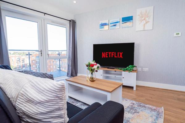 Spacious 2br With Sea View, Zip Beds, Free Parking And Fast Wi-fi - Southampton