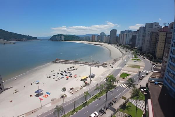 Shb - Beachfront | Ocean View | Central - Santos State