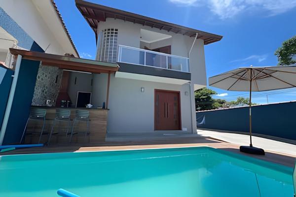 Sobrado C/ Piscina 100m Da Praia - Bertioga