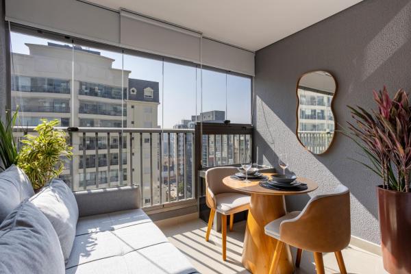 On Jurupis | Studio Prime | Gym, Piscina & Cowork - By Easy Stay - São Paulo