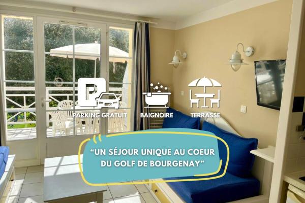Au Calme, Appartement Au Cœur Du Golf - Piscine - Talmont-Saint-Hilaire