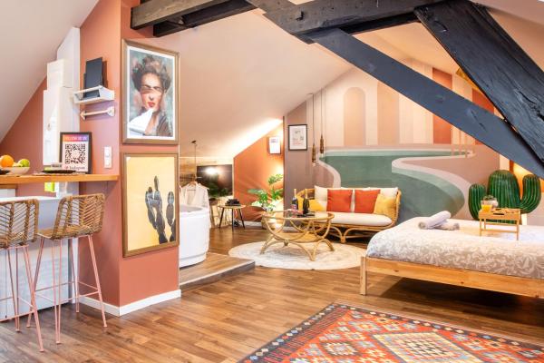 Casa Del Sol - Jacuzzi & Boho Elegance - Mulhouse