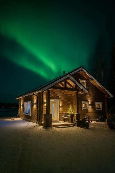 Captains Riverside Villa - Jacuzzi - Bbq Hut - Rovaniemi - Lappland