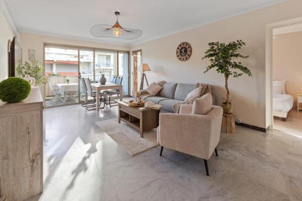 La Plage - Spacious - Sea View - Parking - Ac - Pool - Antibes