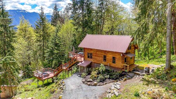 Tranquil And Private 2 Bedroom Cabin With Hot Tub - Ashford, WA