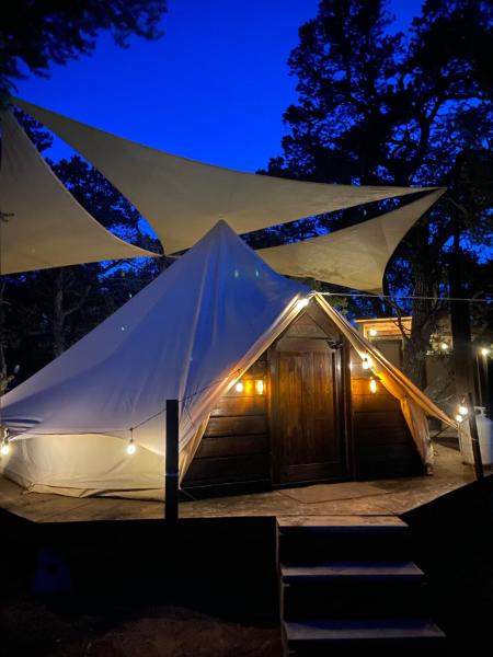 Secluded Bell Tent Nestled In The Pines In Duchesne, Utah - Utah