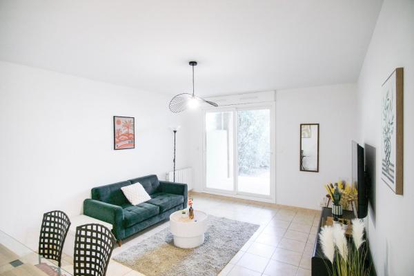 T2 Cosy Avec Jardin & Parking Gratuit - Quartier Beauregard - Aix-en-Provence