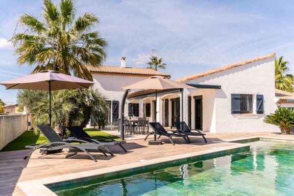 Villa Margot Stunning Pool Beach 500 M - Le Grau d'Agde