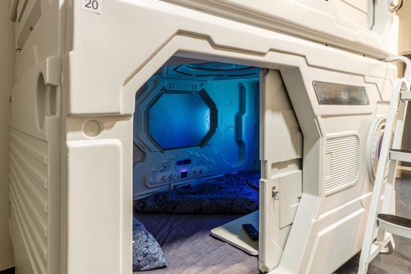 Kapselhotel Nähe Hauptbahnhof Halle-saale -