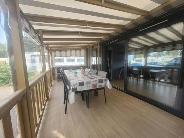 Mobil-home Moderne Avec Piscine Couverte, Proche Mer, 6 Pers, Animaux Admis - Fr-1-777-25 - Saint-Hilaire-de-Riez