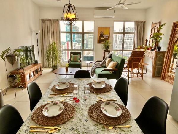 3br Vintage Design Level 26, Kl Sentral City View - Kuala Lumpur