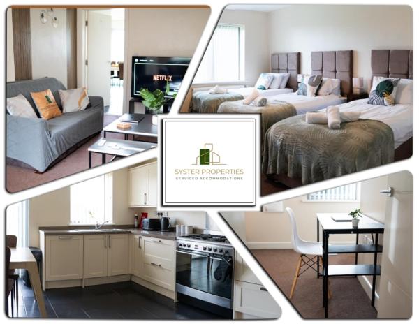Syster Properties Stunning Apartment For Contractors And Families - Leicester