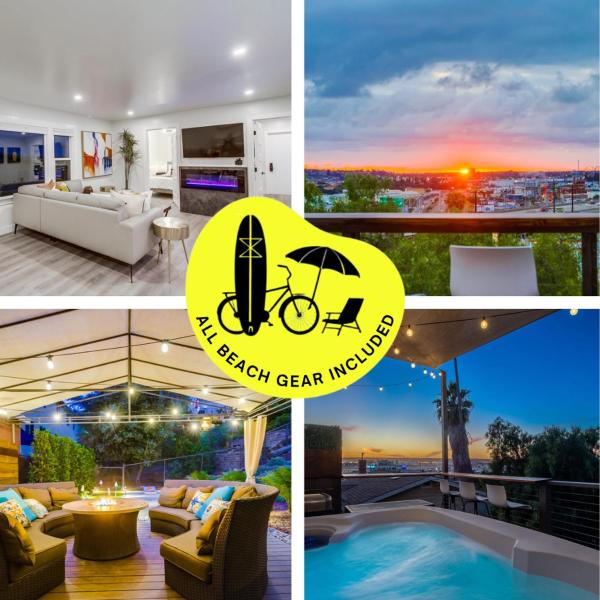 Lux Escape 1: Views Hot Tub Games Safari Tent - San Diego, CA