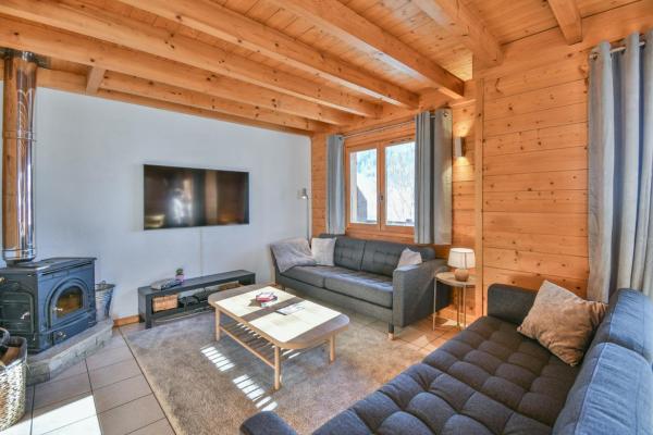 Chalet Spacieux Avec Balcon Sud, 8 Pers, 4 Ch, Proche Pistes Et Commerces, éQuipements Modernes ! - Fr-1-391-158 - Mont-Saxonnex